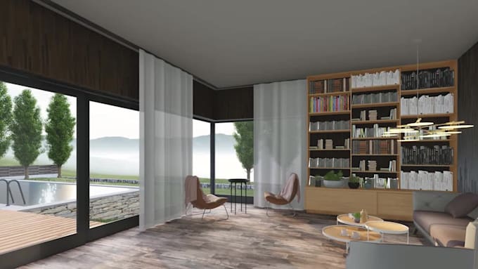 Create house design, 3d architecture rendering, 3d animation by Tarxoarabuli | Fiverr