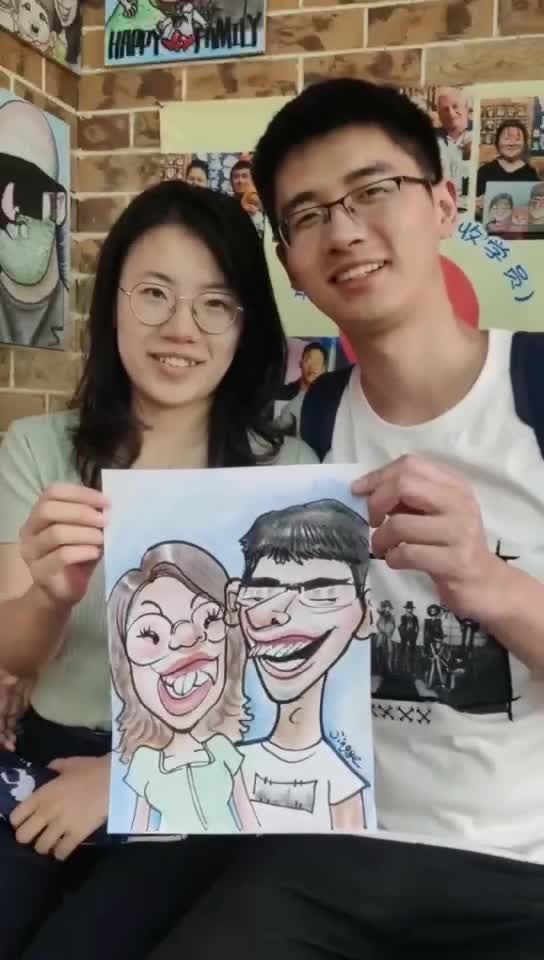Customized funny art portraits by Yellow_river | Fiverr