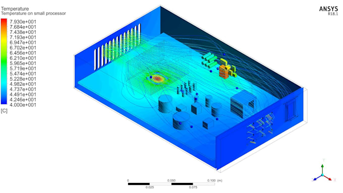 Do cfd analysis using ansys fluent and icepak for electronics cooling ...