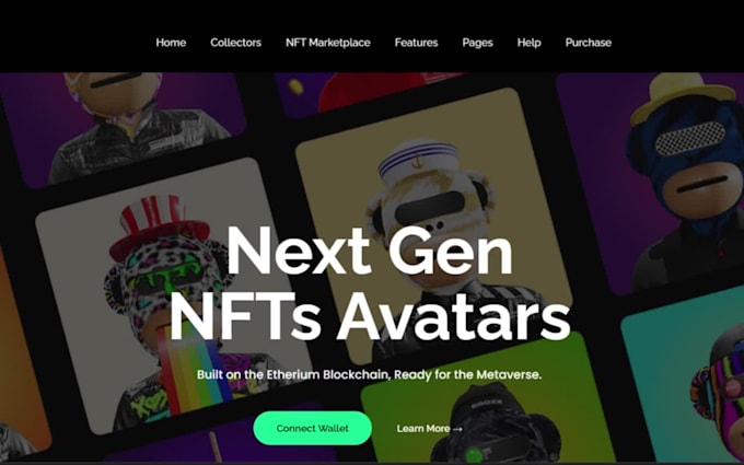 Create nft minting website and gas saving smart contract by ...