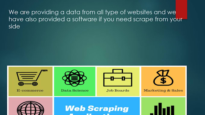 Do web scraping, extract data, data mining by Karanmehta449 | Fiverr