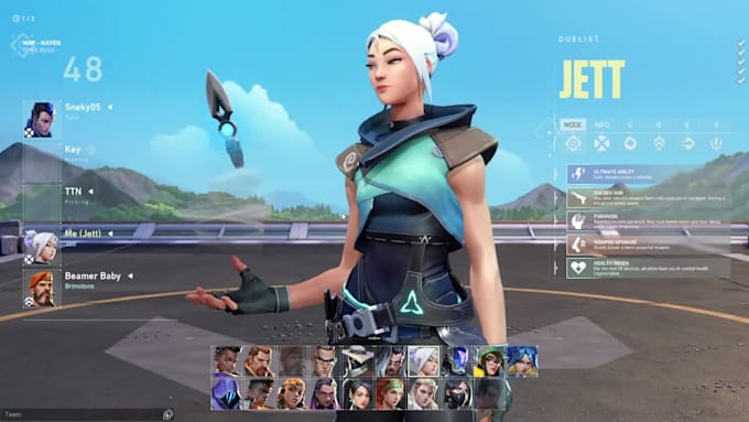 Say what you want in a jett valorant voice by Muffiech | Fiverr