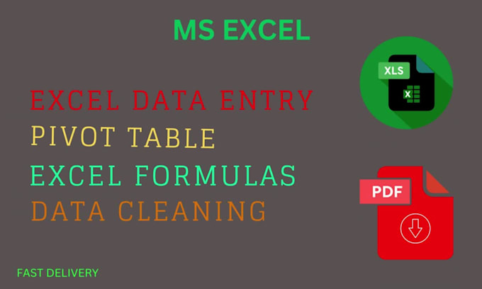 Do data cleaning and excel pivot table and more by Shreyanshrao | Fiverr