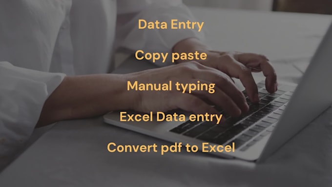Do data entry, copy paste, typing, convert data by Lucyschool | Fiverr