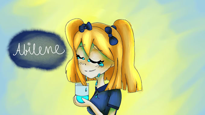 Create gifs of your original character by Laughatdarkness | Fiverr