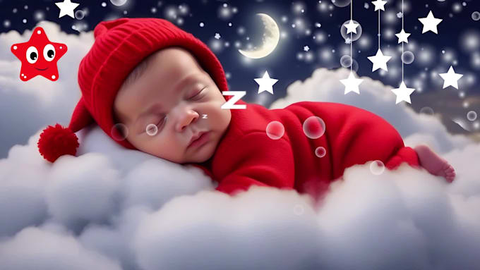 Create and upload 50 lullaby baby and sleep videos for youtube by ...