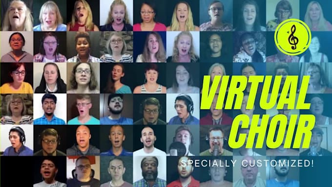 Create your virtual video choir by Nataniasudirgo | Fiverr