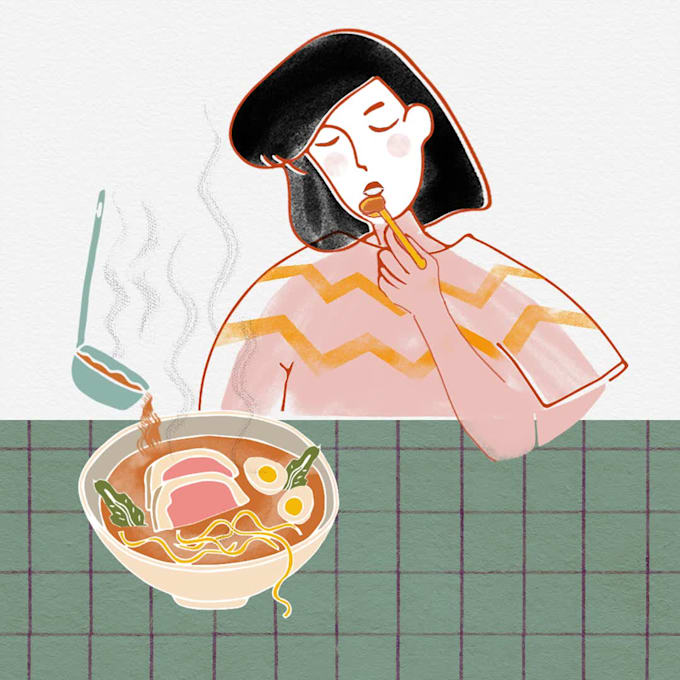 Make custom illustrated or graphic gifs by Iseedots | Fiverr