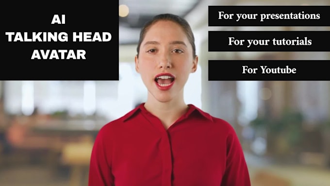 Crea un avatar de cabeza parlante animado con ia para tu presentación