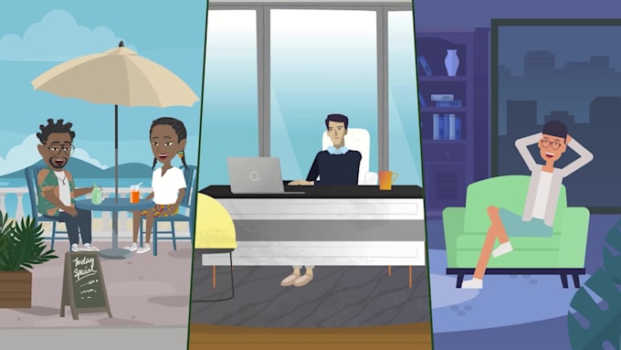 Create the best quality 2d animated cartoon or sales video by ...