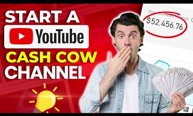 Create automated cash cow, cash cow channels, cash cow youtube, cash cow videos by Kawzy_hub ...