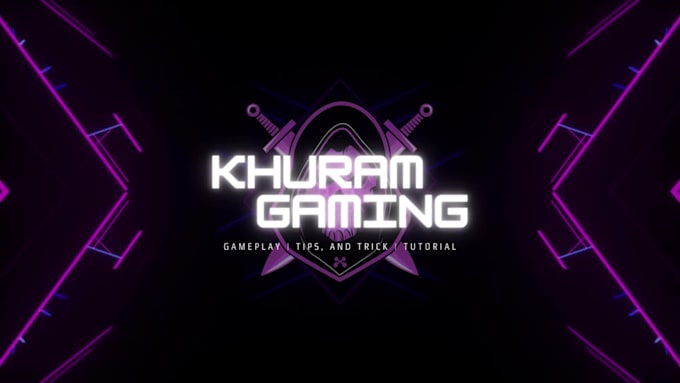 Create a gaming intro for your youtube by Khuramsk | Fiverr