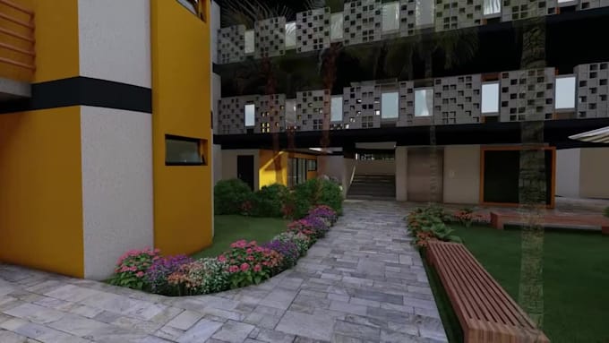 Do architecture 3d modeling and realistic rendering by Danipardo2922 | Fiverr