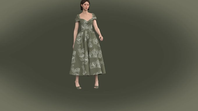 Create 3d fashion models from 2d designs by Nhungoc0404 | Fiverr