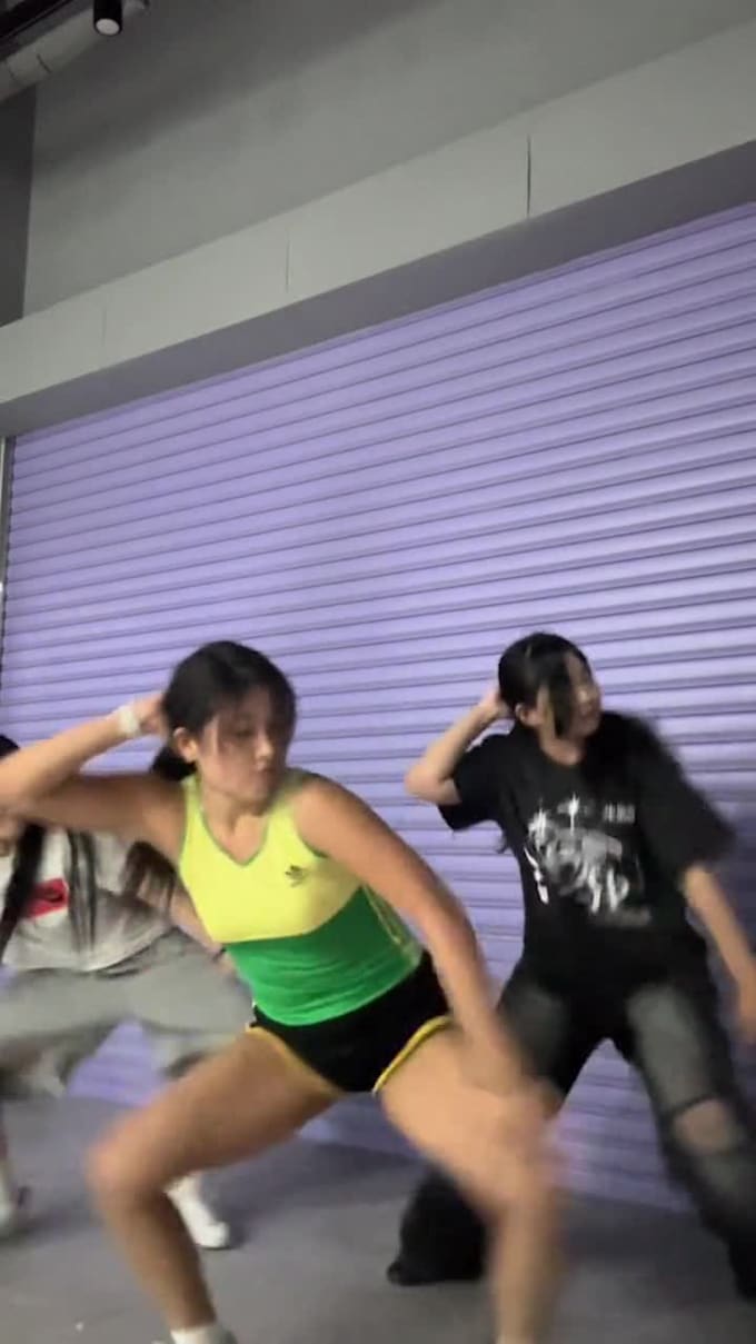 Create tik tok dance shuffle dance, tiktok dance dance to your sondg by Poline_marano | Fiverr