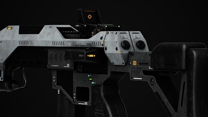 Create realistic gun models for fps games by Subzero191 | Fiverr
