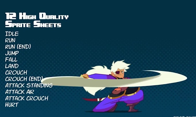 Do 2d sprite sheet animation on godot unity or phaser, indie game pixel ...