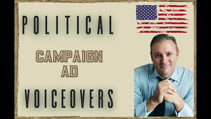 Record an american male political ad by Nicholastm | Fiverr