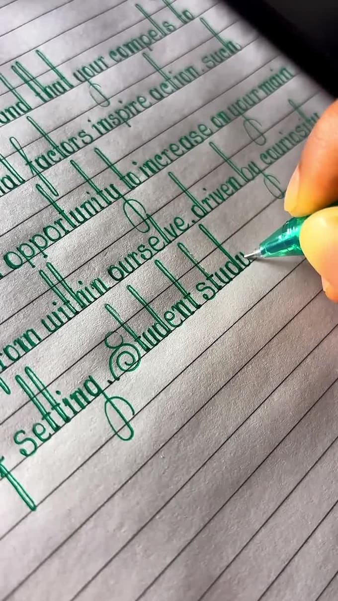 Handwrite notes and latters by Malikusman591 | Fiverr