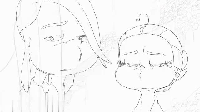 Do 2d classical animation, traditional pencil hand drawing, 2d lineart ...