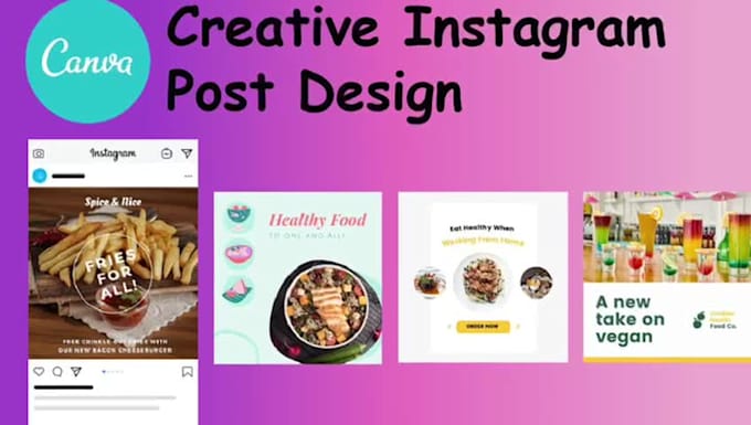 Make instagram posts using canva by Minihours | Fiverr Make instagram posts using canva by Minihours | Fiverr
