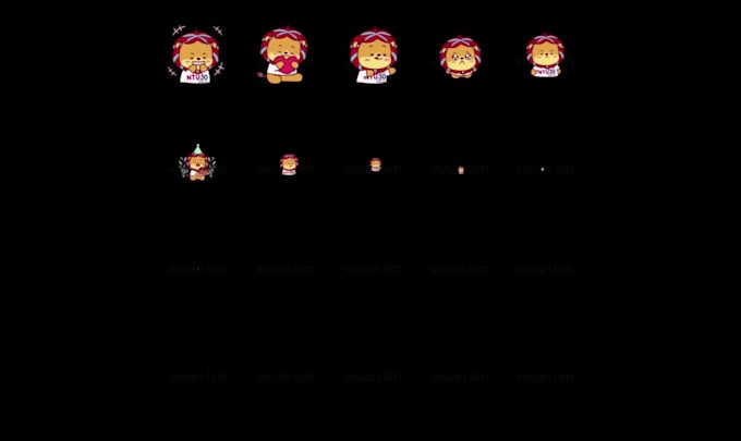 Make animated sticker, emoji, gif fir telegram, giphy, discord, sprite ...