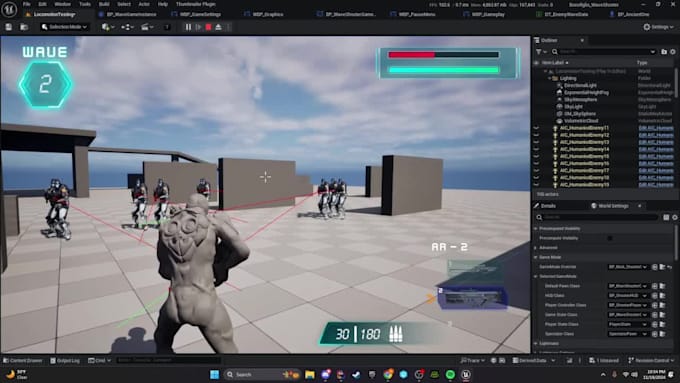 Build multiplayer unreal engine 5 gameplay with environment and ai by Khorususui | Fiverr