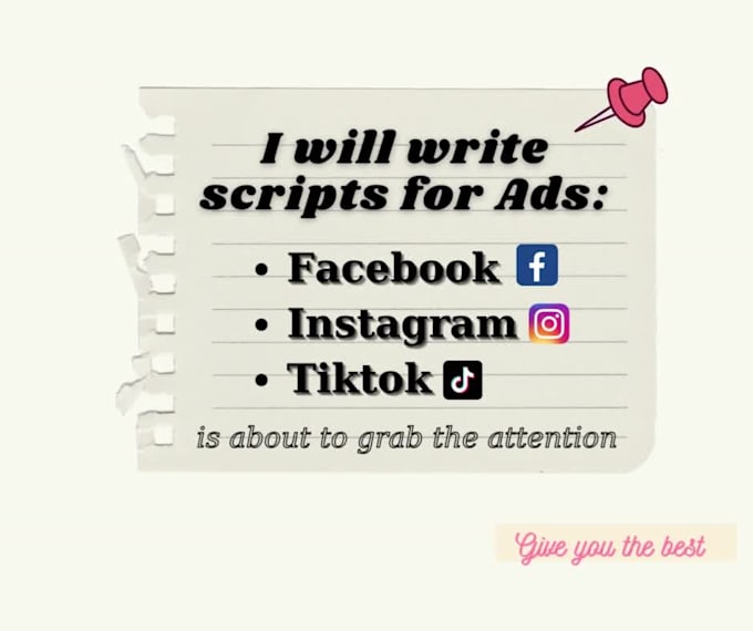 Write scripts for your ads and or campaign by Xuyennn | Fiverr Write scripts for your ads and or campaign by Xuyennn | Fiverr