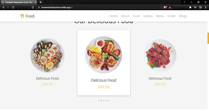 Build an outstanding and responsive website for you at a competitive price by Codewithmide | Fiverr