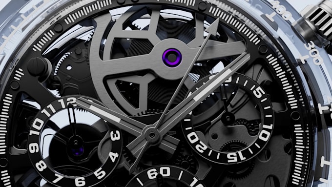 Do 3d watch explainer animation 3d watch design 3d product animation by ...