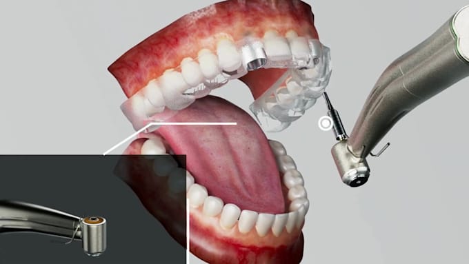 Do 3d medical animation dental implant procedure medical device ...