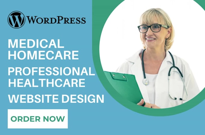 Design redesign medical homecare website healthcare dental website by ...