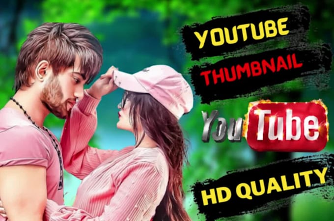 Design amazing youtube thumbnail by Herahp | Fiverr