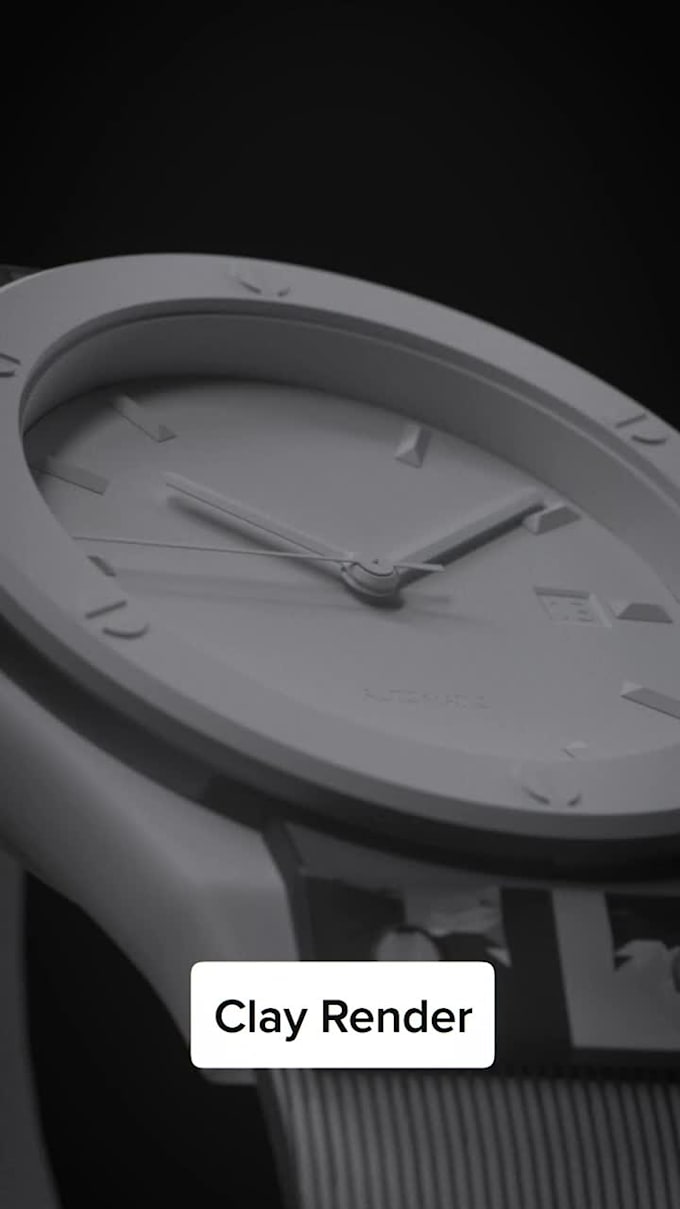 Create photorealistic 3d watch animation 3d wristwatch design 3d watch ...