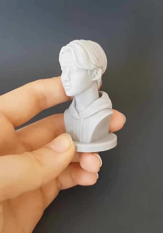 3d model realistic, stunning, organic models for printing