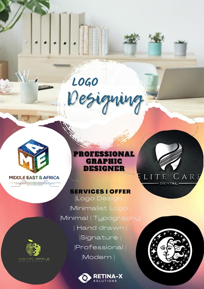 Design a professionally representative logo for your brand by ...