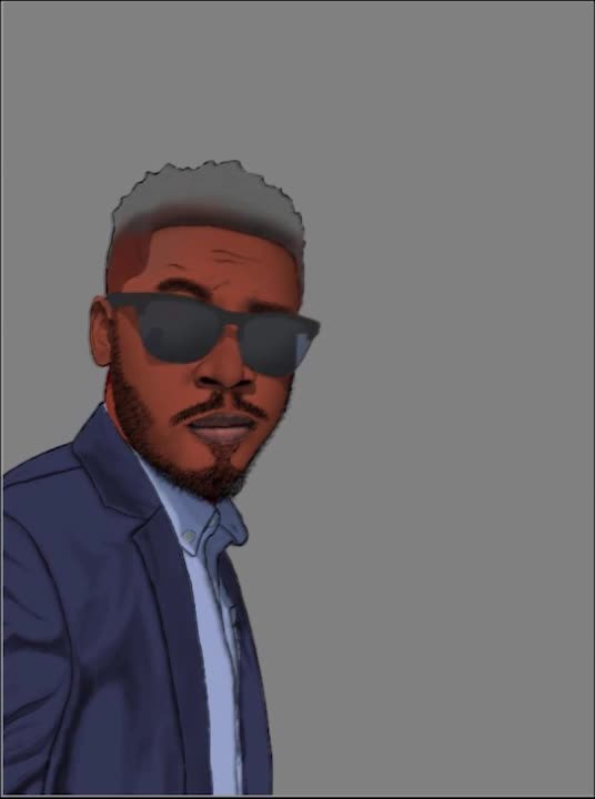 Draw a detailed cartoon illustration of your picture by Elishaubax | Fiverr