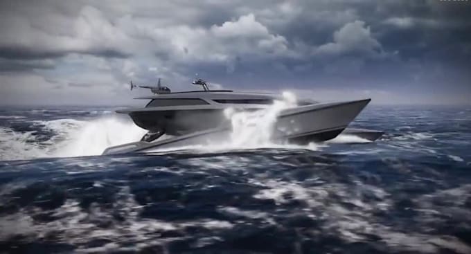Render realistic 3d yacht design, 3d boat animation and rendering by ...