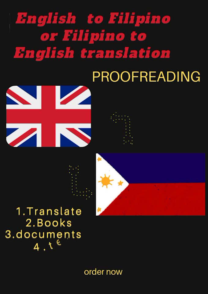 Translate english to filipino or filipino to english by Jamilabegum723 ...