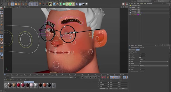 Be 3d pixar character modeler,3d mascot rig, animate3d avatar,3d facial ...