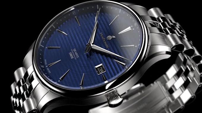 Make 3d watch design, 3d watch modeling and watch rendering by ...