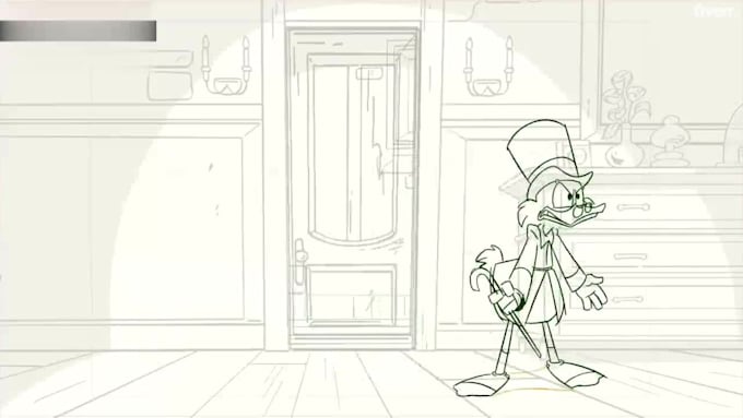 2d traditional animation hand drawn cel classical art cartoon style ...