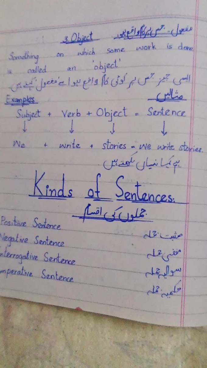 Handwriting notes and letters by Nimiwr | Fiverr