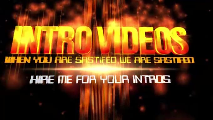 Create custom amazing animated logo intro youtube video by Gabrielmawuno | Fiverr