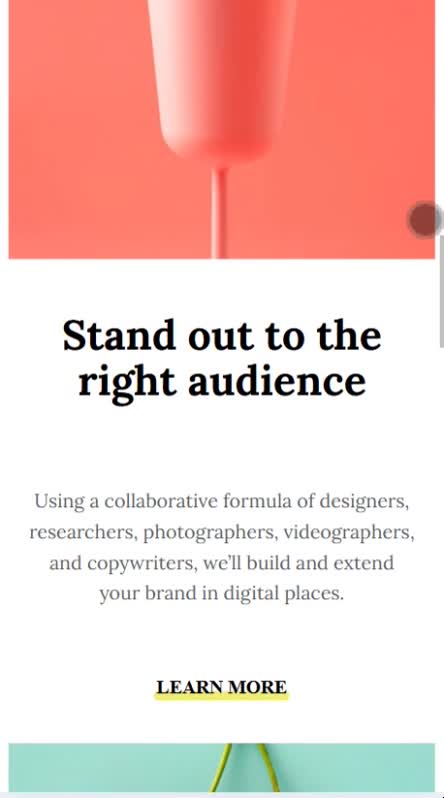 Create responsive landing page with html, css, javascript by Cris ...