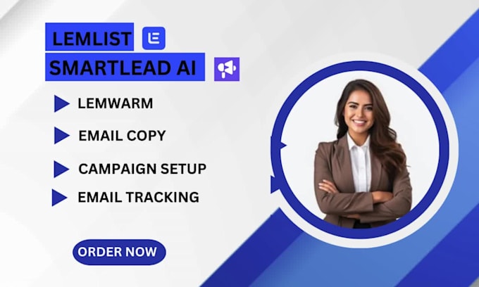Setup lemlist account for cold email outreach and campaigns by Charles_digtals | Fiverr