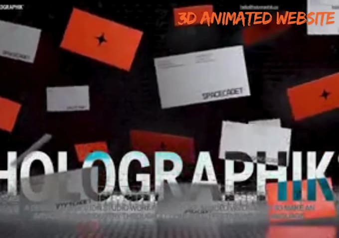 Do 3d animated landing page webflow, spline and scroll animation, 3d animation by Veera_web | Fiverr