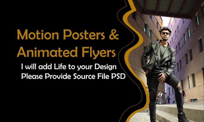 Create motion pictures, motion posters, and animated flyers by ...