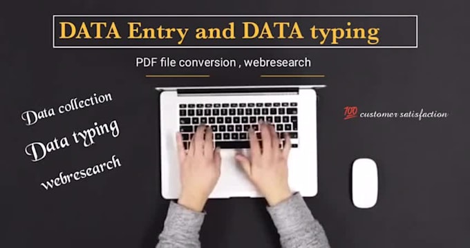 Do data entry , data typing , pdf file conversion by Diyan2001 | Fiverr