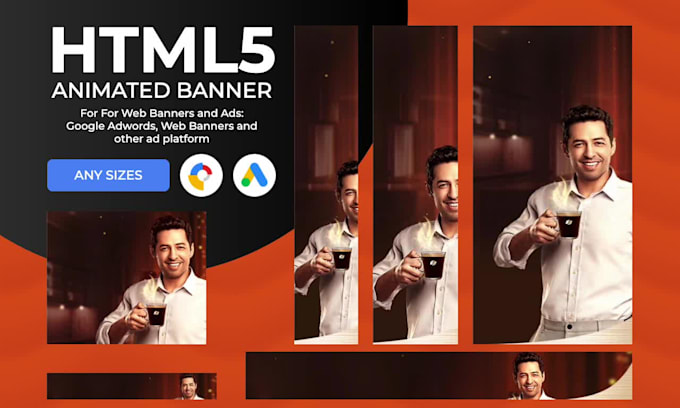 Design html5 banner ads with high end quality by Erhanbalkan | Fiverr